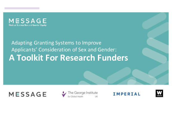 Policy Framework & Toolkit – MESSAGE